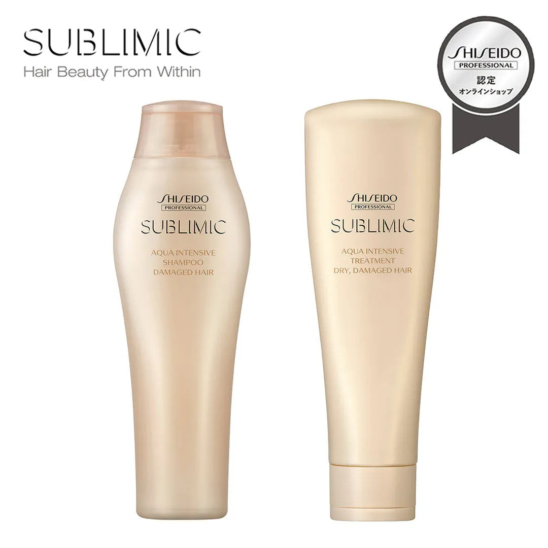 【セット】サブリミック アクアインテンシブ シャンプー・トリートメント D:乾燥した髪用｜SUBLIMIC – CHOUCHOU シュシュ｜美容アイテム通販サイト